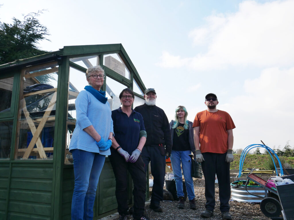 On the Plot in August - Grimsby Garden Centre